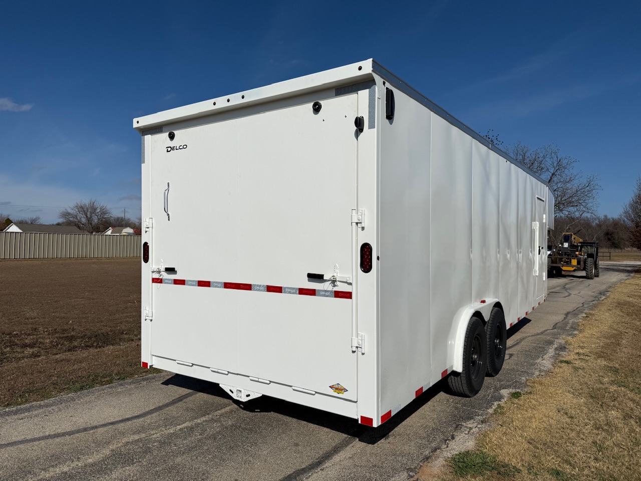2026 DELCO 8′ X 24′ ALL STEEL GOOSENECK CARGO TRAILER WITH SIDE DOOR ...