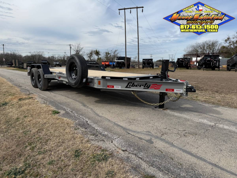 2026 LIBERTY 83 X 20′ EQUIPMENT HAULER WITH MONSTER CAR HAULER RAMPS ...